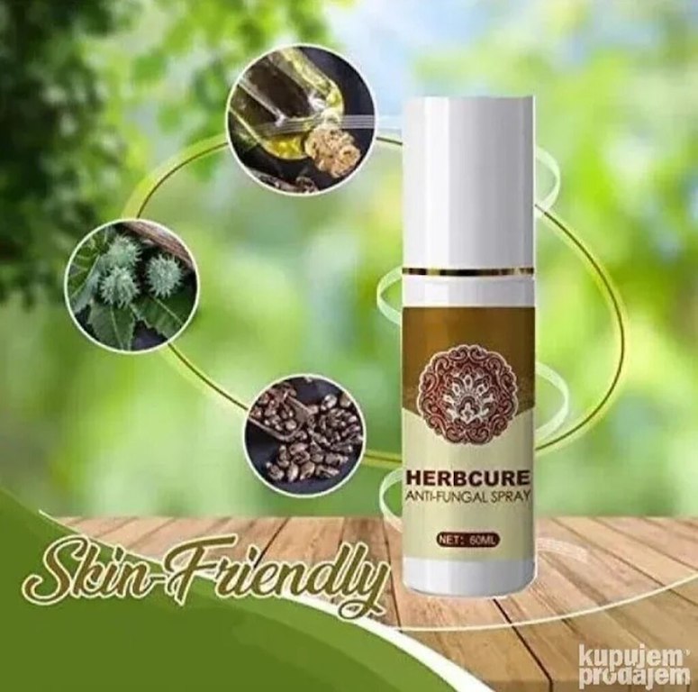 Herbcure Anti-Fungal Spray – biljni sprej protiv gljivica, 60 ml -