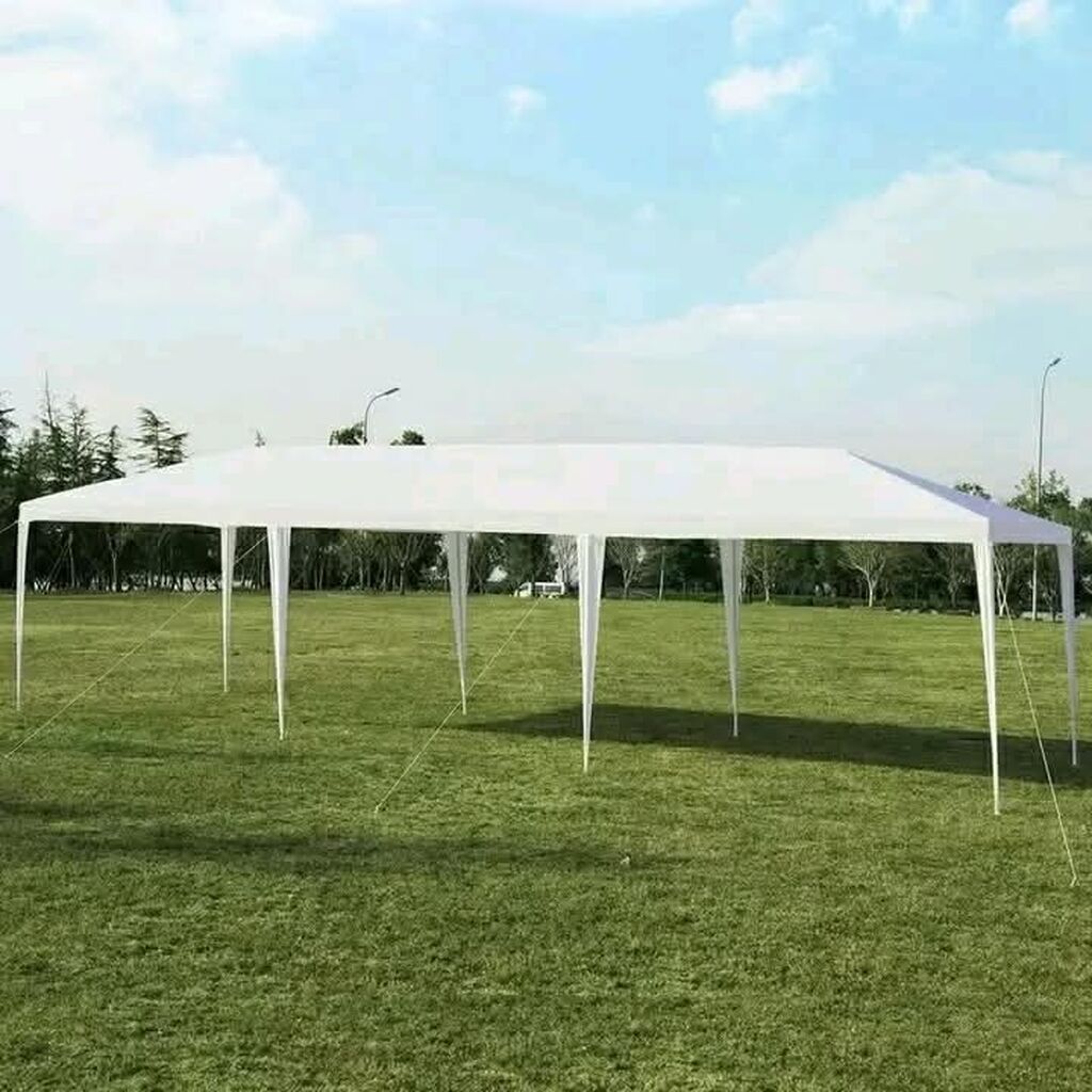 Prostorni baštenski paviljon/šator za događaje – pravougaoni model
