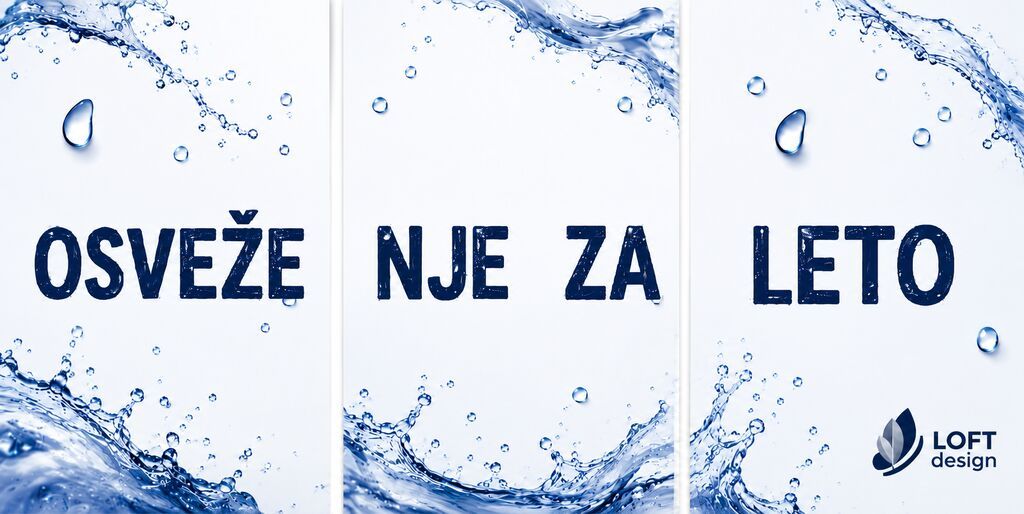 Sistem za hlađenje vodenom maglom, prskalice za vodenu maglu