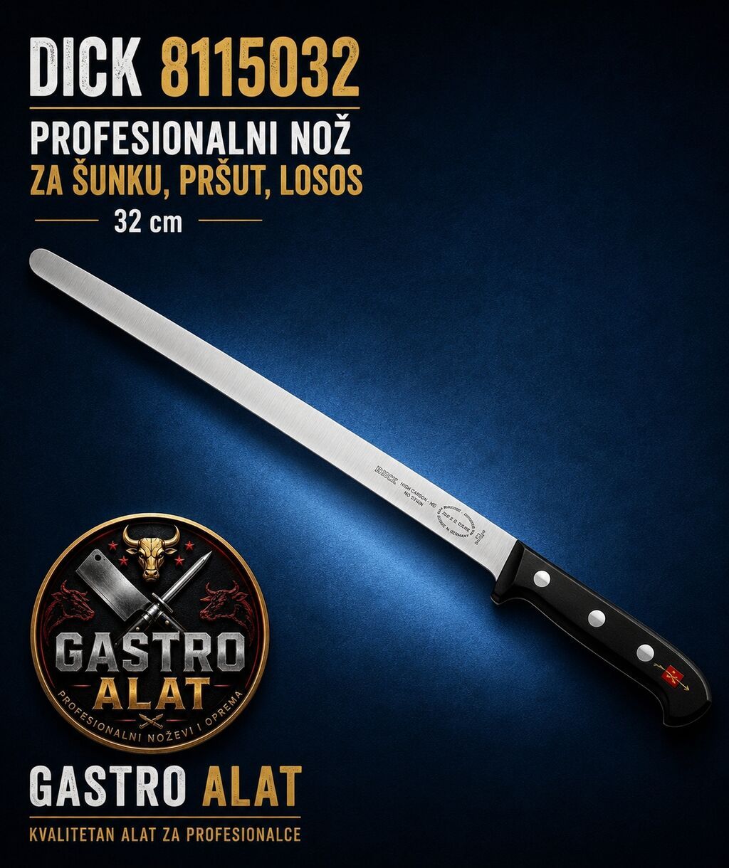    DICK 8115032 Superior – Profesionalni nož za šunku, pršut i losos 32