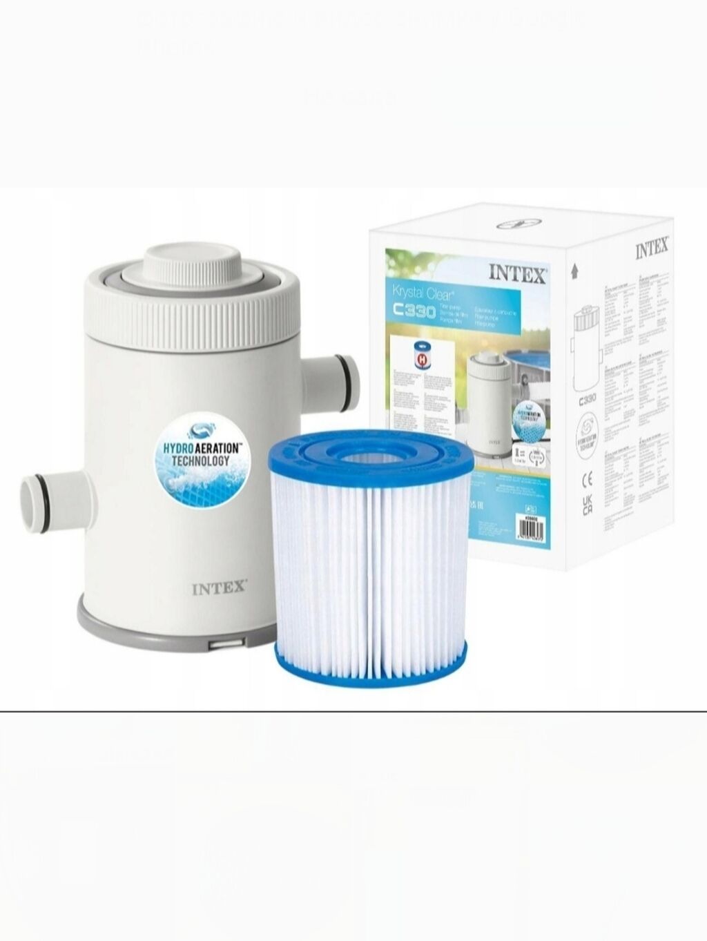 ✅ INTEX KRYSTAL CLEAR C330 FILTER PUMPA ZA BAZEN ✅ Novo, nekorišćeno