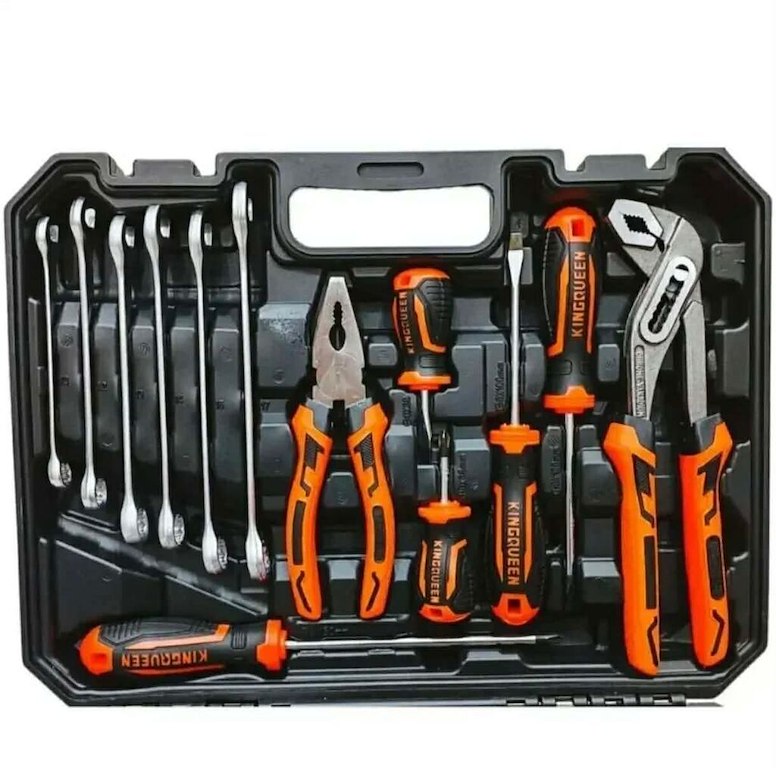 KINGQUEEN profesionalni set alata – 58 delova (1/4" i 1/2") Kompletan