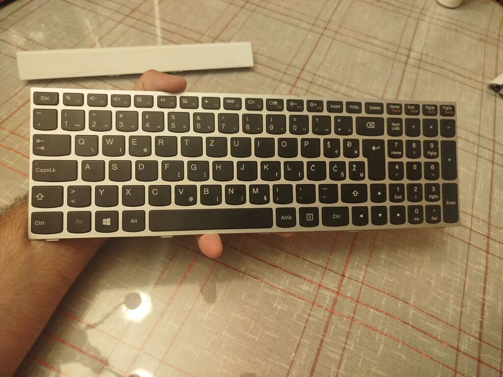 Tastatura za lenovo laptop.Neispitana. Slika 10 je samo prikaz