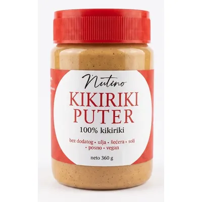 Kikiriki puter 360 g Nutino