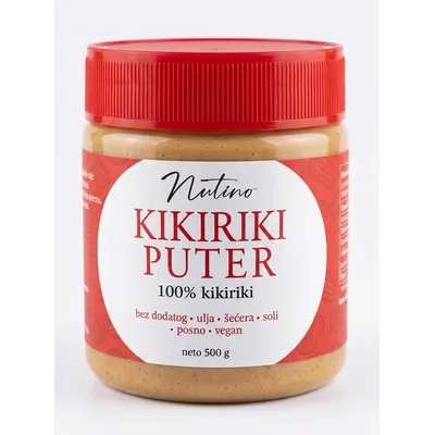 Kikiriki puter 500 g Nutino