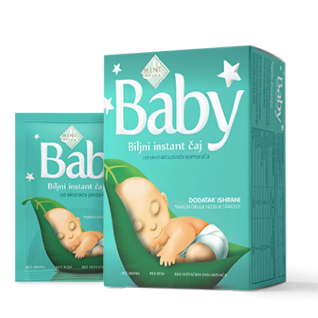 BABY INSTANT ČAJ KESECE 5 KOM