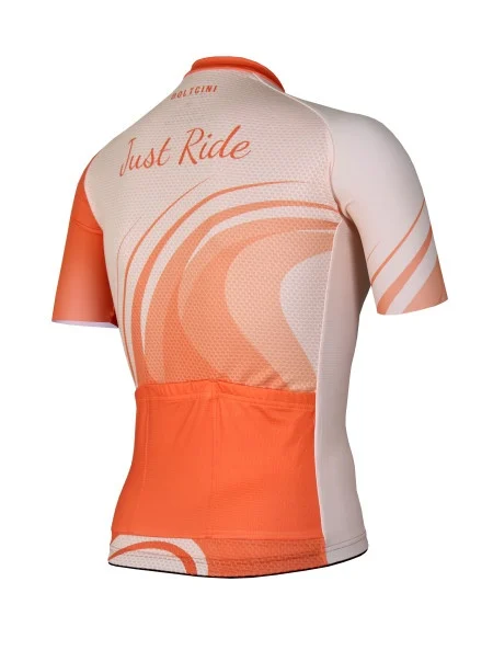 Dečiji biciklistički dres katkog rukava pro orange - just ride, 8godina ( 1687-8god )