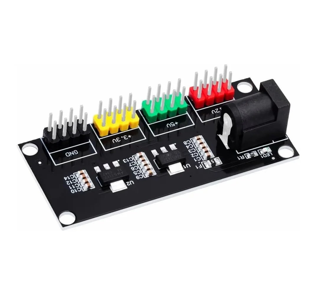 DC-DC Višekanalni Naponski Modul 12V na 3.3V / 5V / 12V