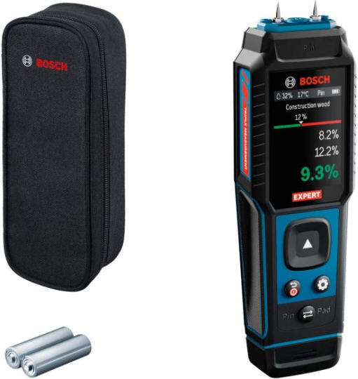 Bosch kontaktni digitalni merač vlage termo-higrometar EXPERT EXMM 3-17 (0601078300)