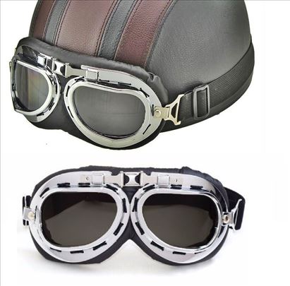 Retro moto naočare - aviator