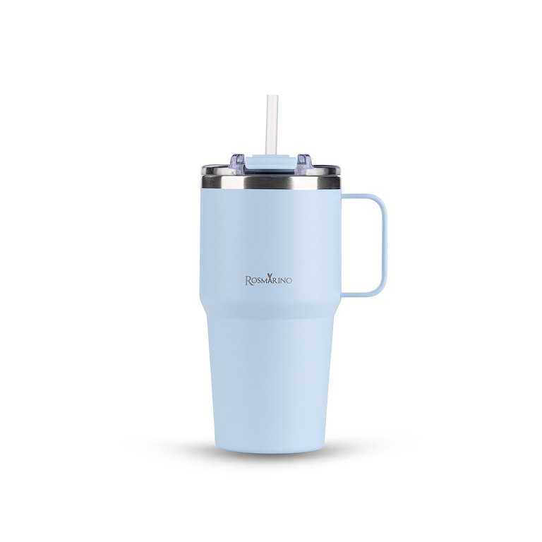 Thermos MegaCup,0.6L, Svetlo plavo
