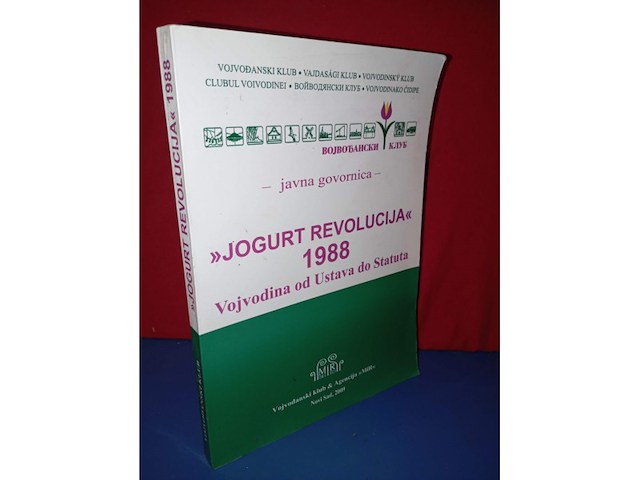 JOGURT REVOLUCIJA 1988, VOJVODINA OD USTAVA DO STATUTA