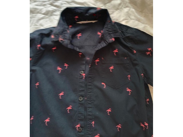 H&;M košulja 128-Flamingosi