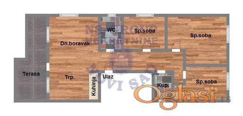Odličan četvorosoban u izgradnji