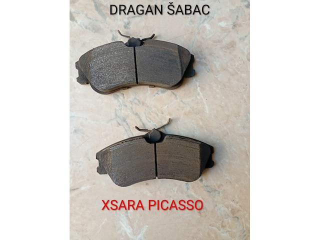 CITROEN XSARA PICASSO pločice prednje