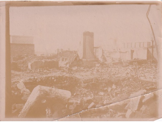 1917 SOLUN pozar fotograf Nikola Dj. Matejic