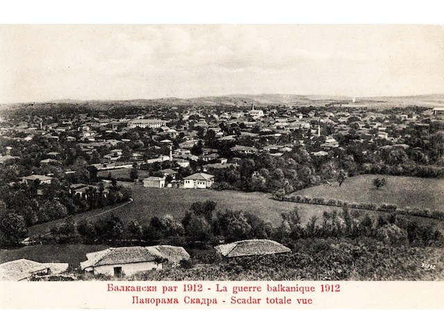 Balkanski ratovi 1912 - Crna Gora Skadar