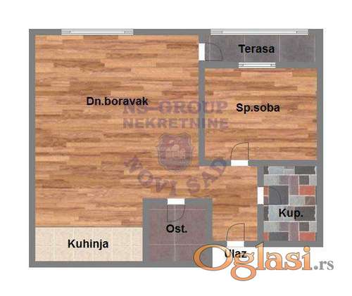 Prodaje se stan na Telepu 42m2