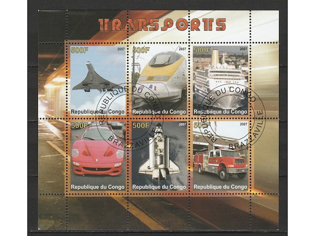 Kongo, Congo, Kinshasa - 2007 - Transport