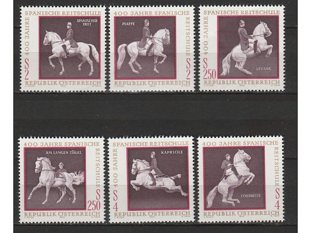Austrija - 1972 - Španska škola jahanja