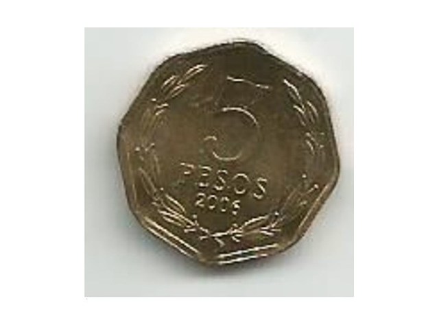 CHILE 5 pesos 2006 UNC