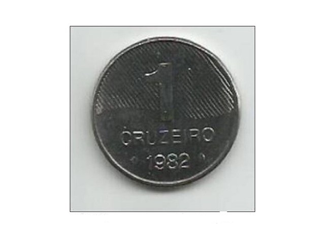 Brazil 1 cruzeiro 1982. UNC FAO