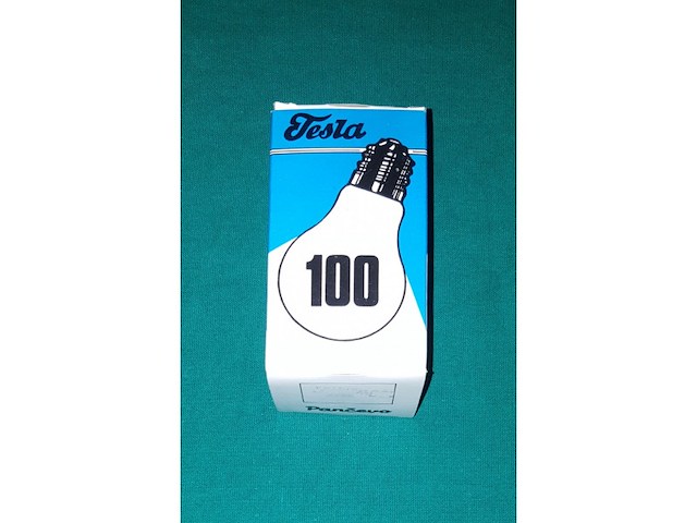 Sijalica 100W `TESLA` Pančevo Jugoslavija