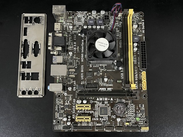 Polukonfiguracija - Asus AM1 + Sempron 2650