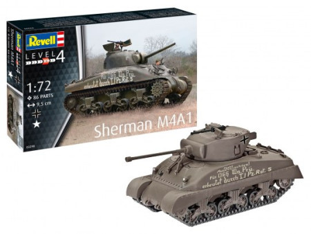 Revell maketa sherman m4a1 ( RV03290 )