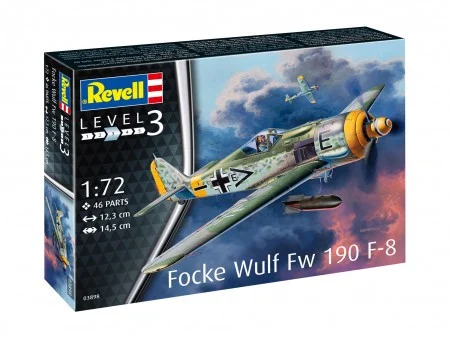 Revell maketa model set focke wulf fw190 f-8 ( RV63898/5654 )