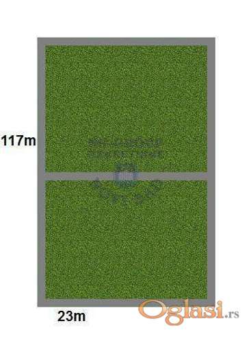 Plac 2690m2 - Gložan centar