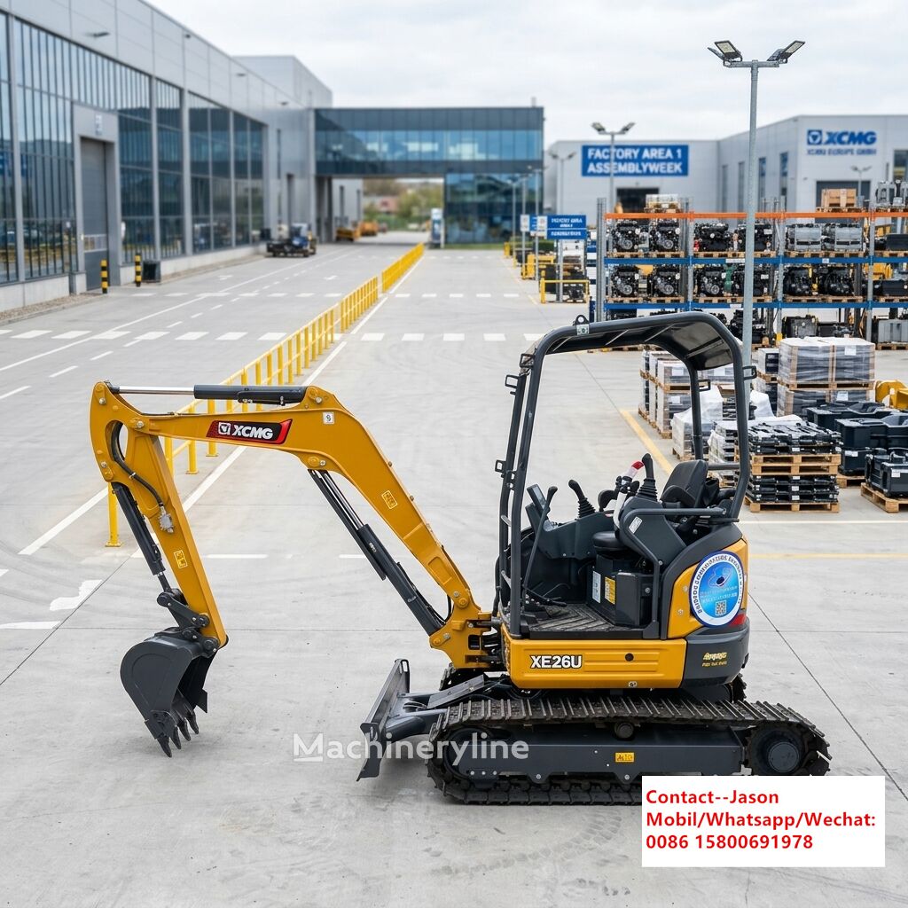 Novi XCMG XE26U mini bager