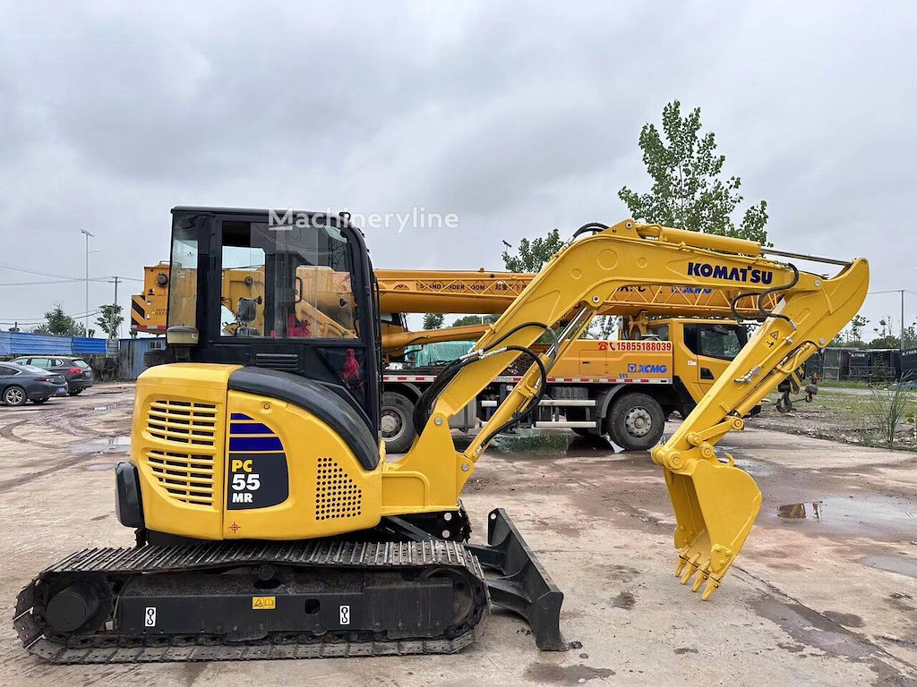 Komatsu PC55MR mini bager