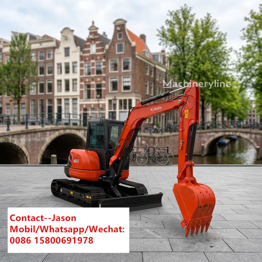 Kubota U55 mini bager