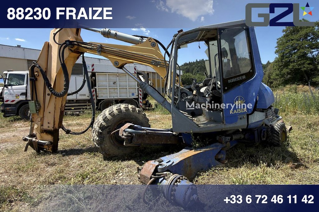 Kaiser S2-M koračajući bager nakon udesa