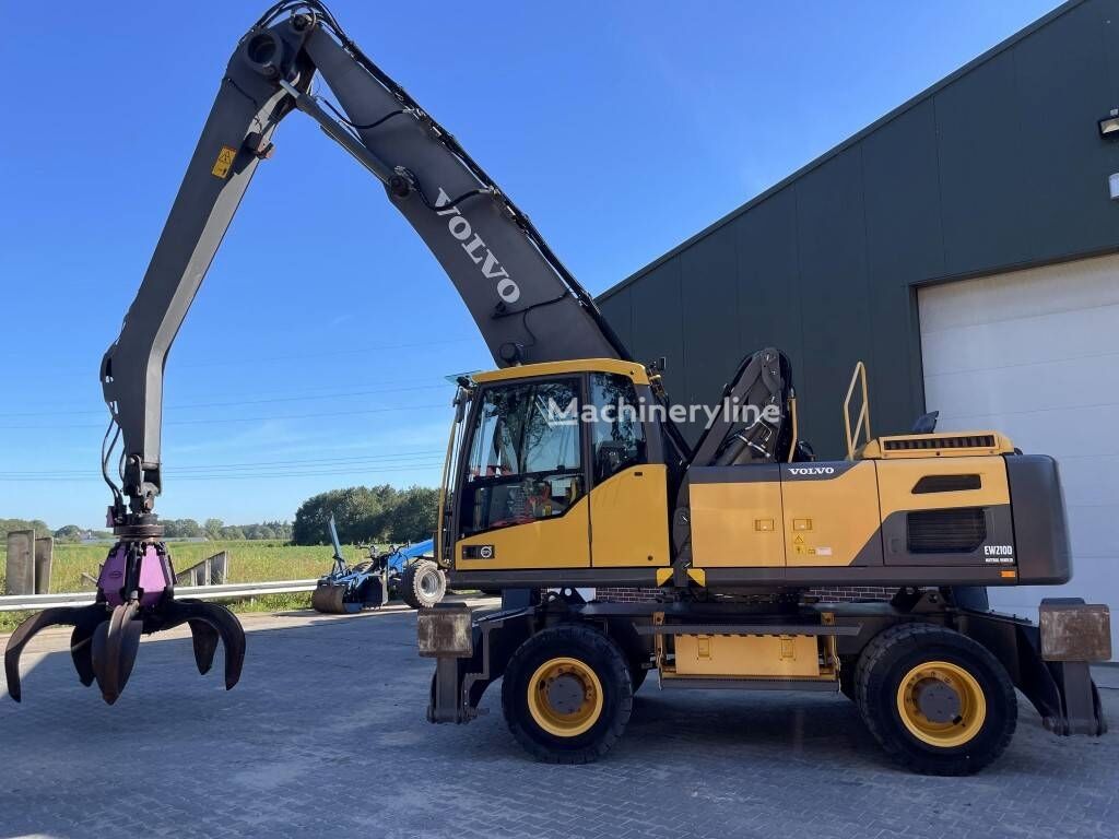 Novi Volvo EW 210 MH bager za pretovar