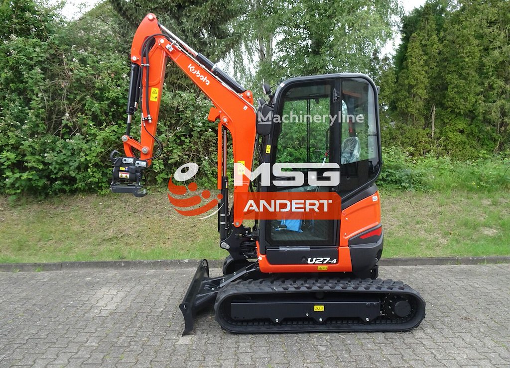 Novi Kubota U27-4 GL HI mini bager