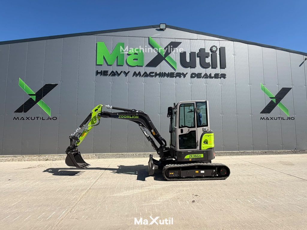Novi Zoomlion ZE36GU Miniexcavator mini bager