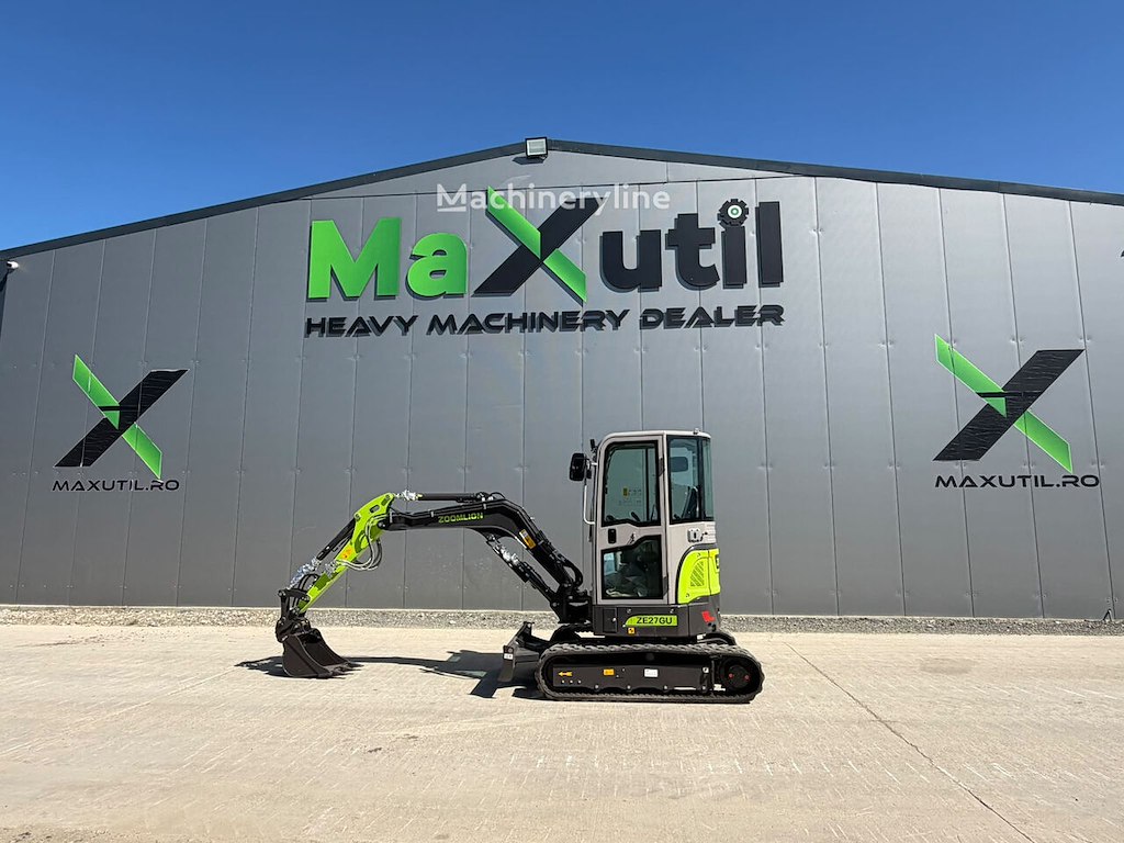 Novi Zoomlion ZE27GU Miniexcavator mini bager