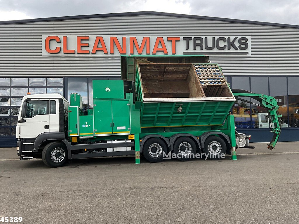 MAN TGS 35.540 8x4 MTS Saugbagger vakum bager