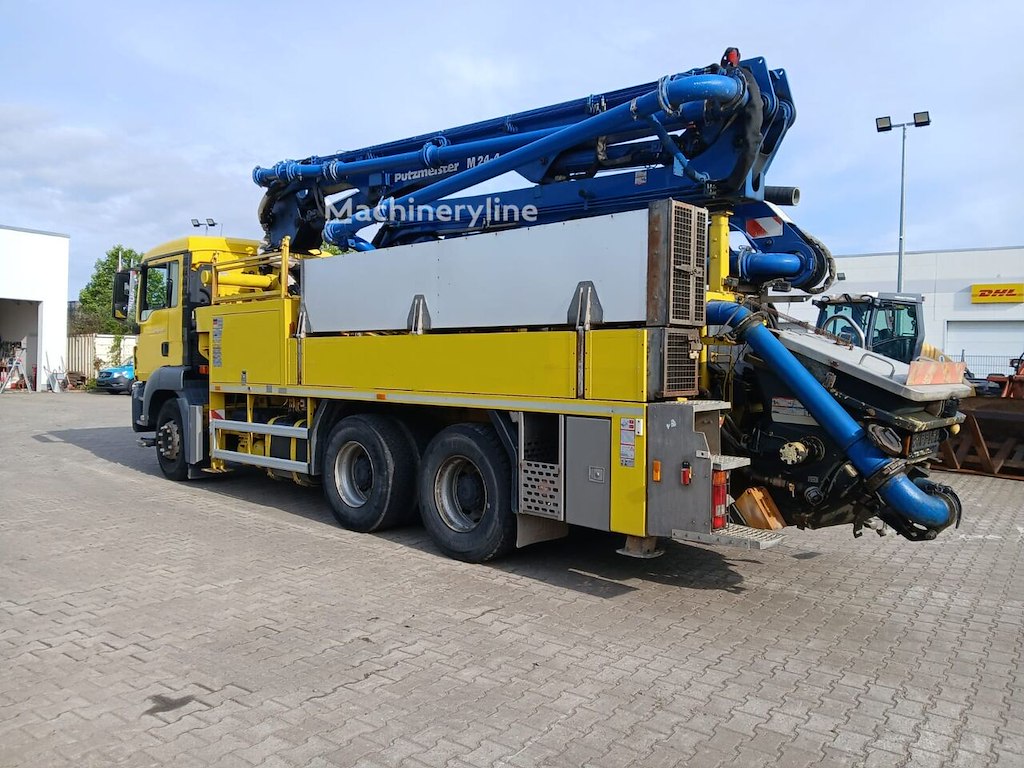 Putzmeister M 24 - 4 na šasiji MAN TGS 26.360 pumpa za beton