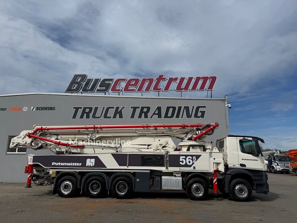 Putzmeister na šasiji Mercedes-Benz Arocs 5051 Putzmeister 54-5.16 HLS pumpa za beton