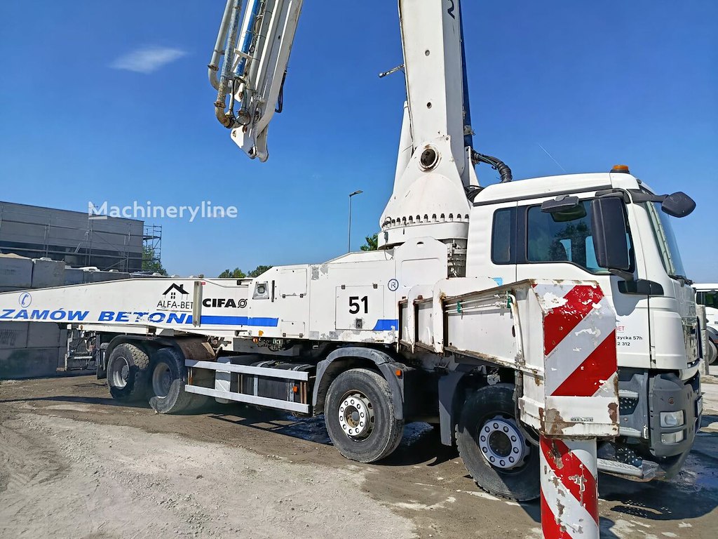 Cifa na šasiji MAN TGA 41.440 pumpa za beton