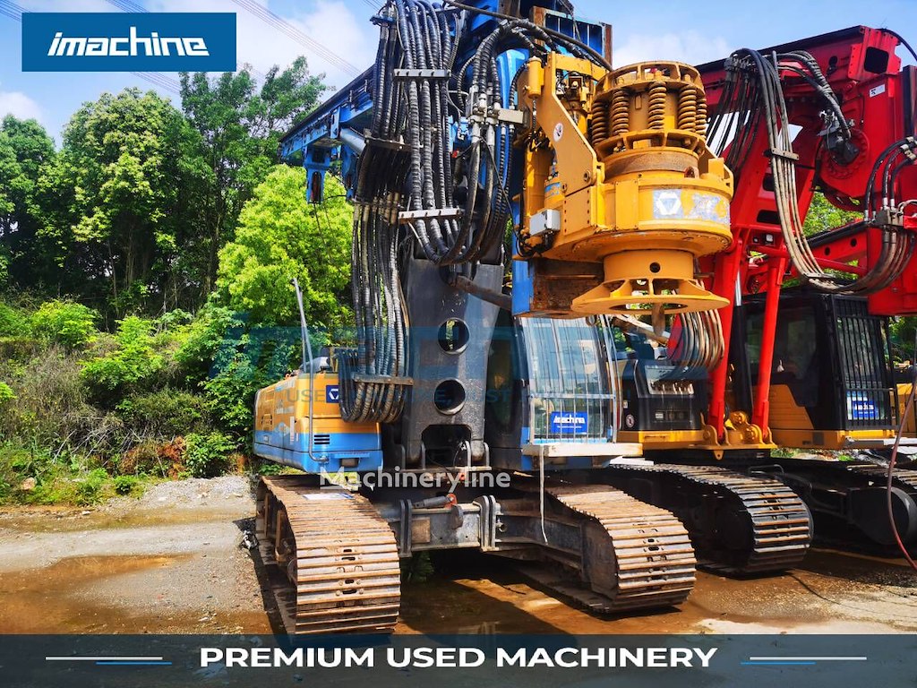 XCMG XR160ES Drilling Machine with Interlocking Kelly Bar 377-4x12 bušaće postrojenje