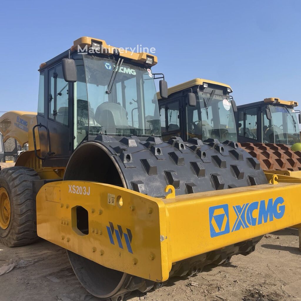 XCMG XS203J sheepfoot roller kompaktor s jednim valjkom