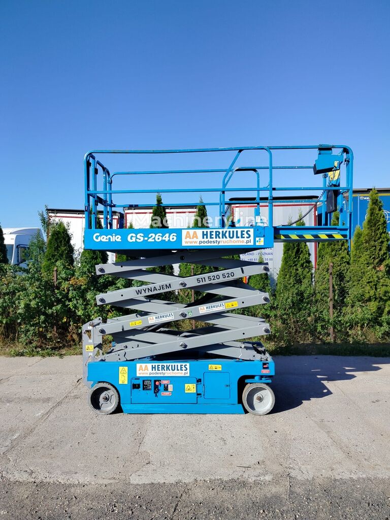 Genie GS 2646 | 2016 | Używany | 1818 makazasta platforma