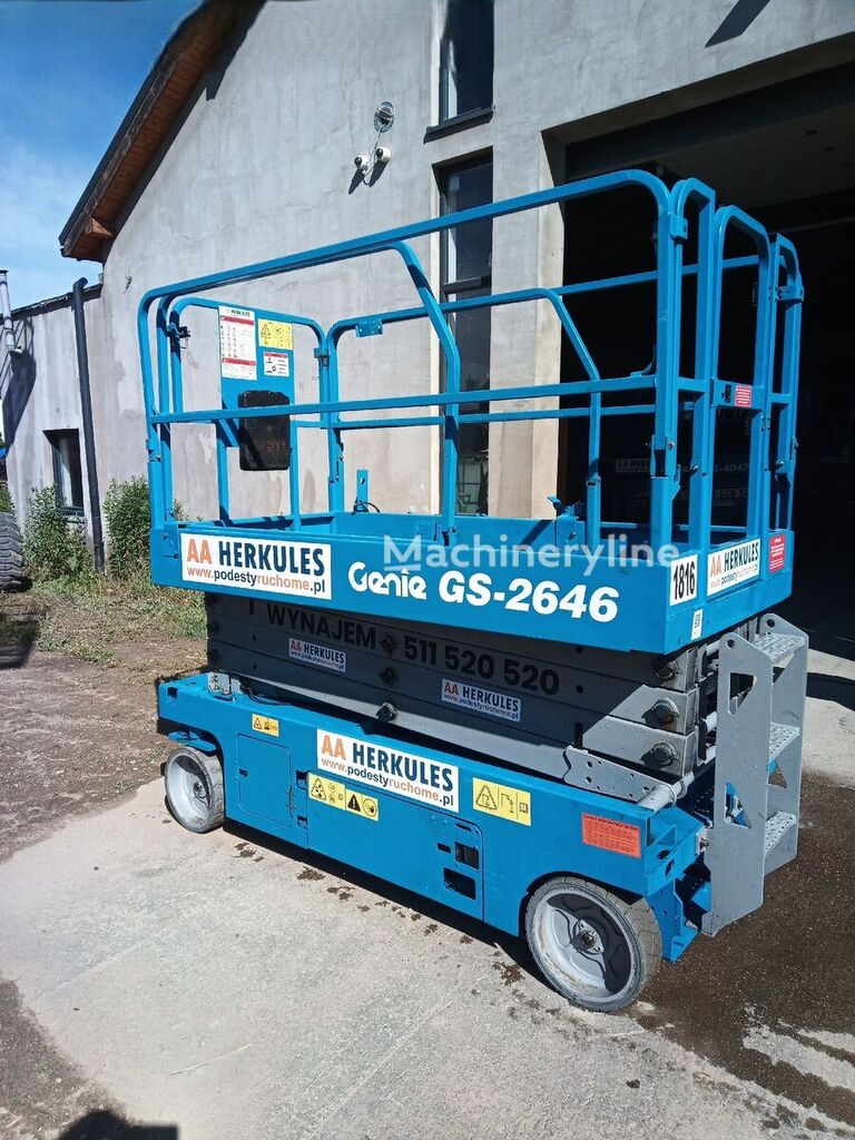 Genie GS 2646 | 2016 | Używany | 1816 makazasta platforma