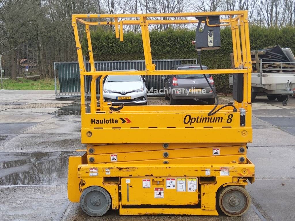 Haulotte Optimum 8 schaarhoogwerker 8m scissorlift makazasta platforma
