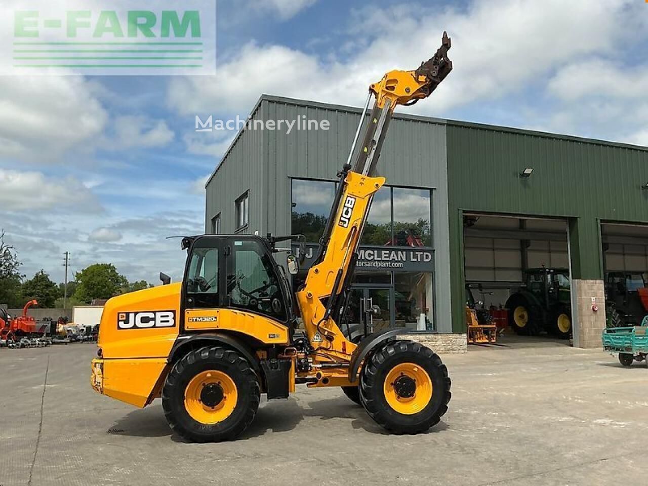 JCB tm320s pivot steer telehandler (st26636) teleskopski prednji utovarivač