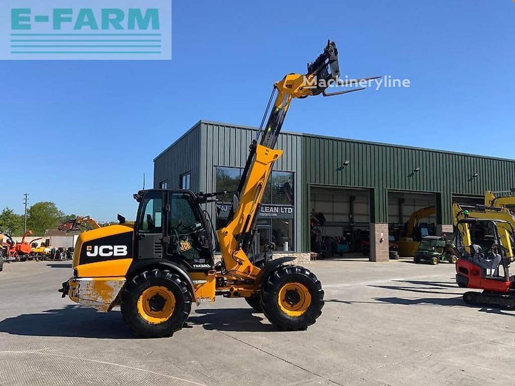 JCB tm320s agri pivot steer telehandler (st26266) teleskopski prednji utovarivač